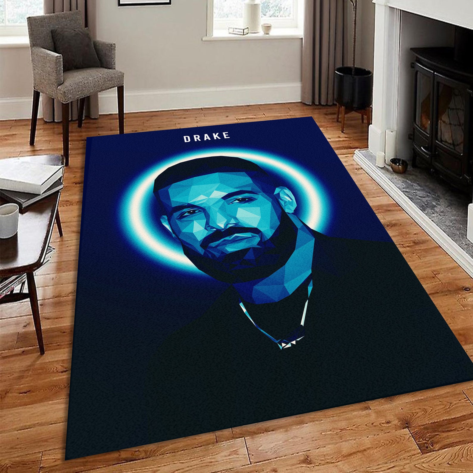 Drake Hip hop Rapper Rug Hip hop Inspired Music Floor Carpet | Etsy