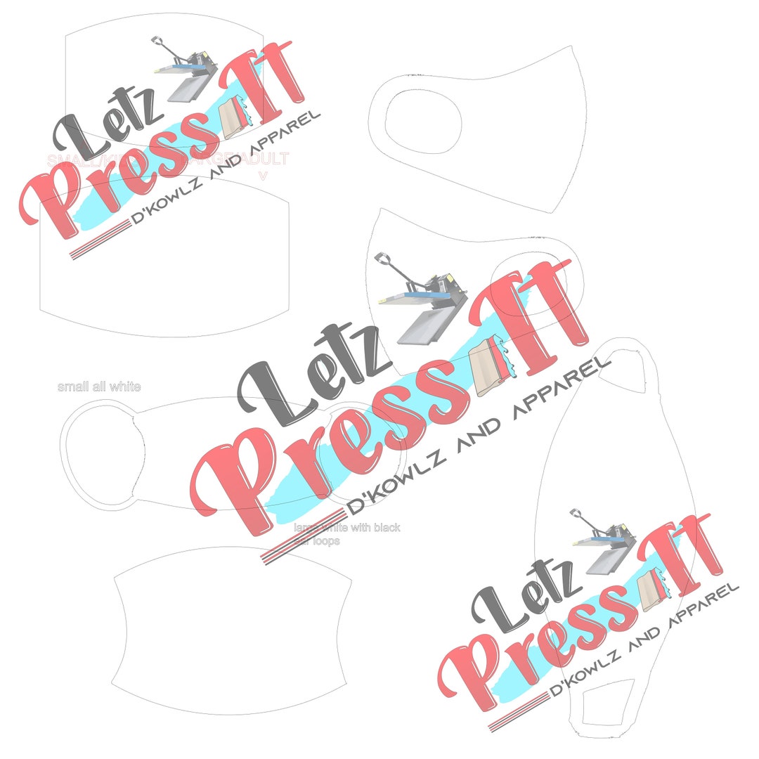 Multi Face Mask Templates - Etsy