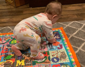 Alphabet Quilt Panel - Etsy