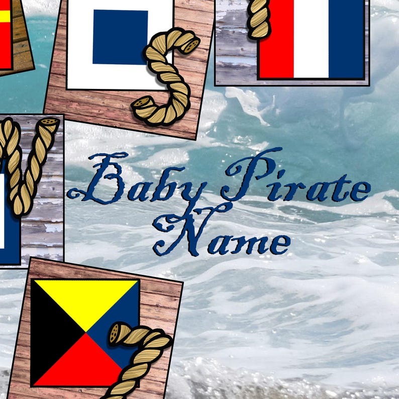 Nautical Flags Alphabet Quilt Panel (FABRIC ONLY) Personalized Lap Size ...