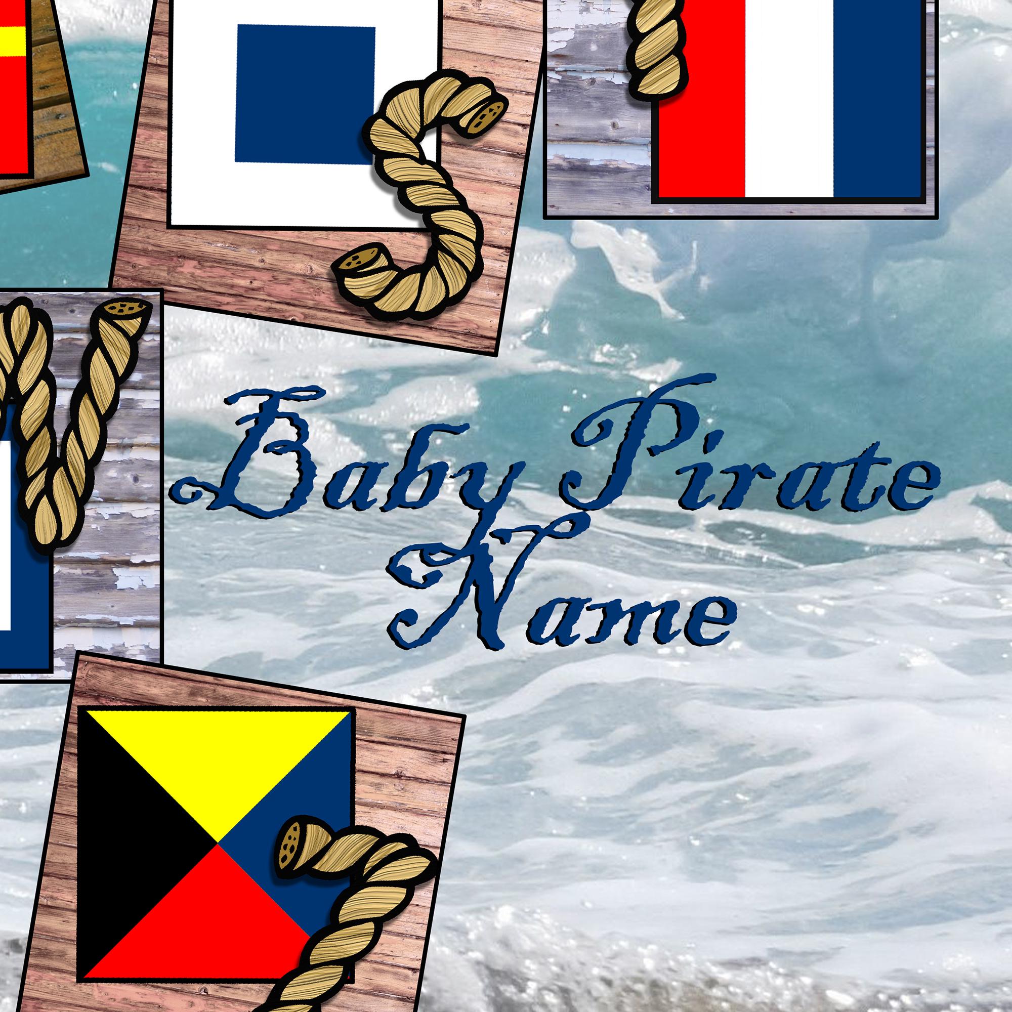 Nautical Flags Alphabet Quilt Panel (FABRIC ONLY) Personalized Lap Size ...