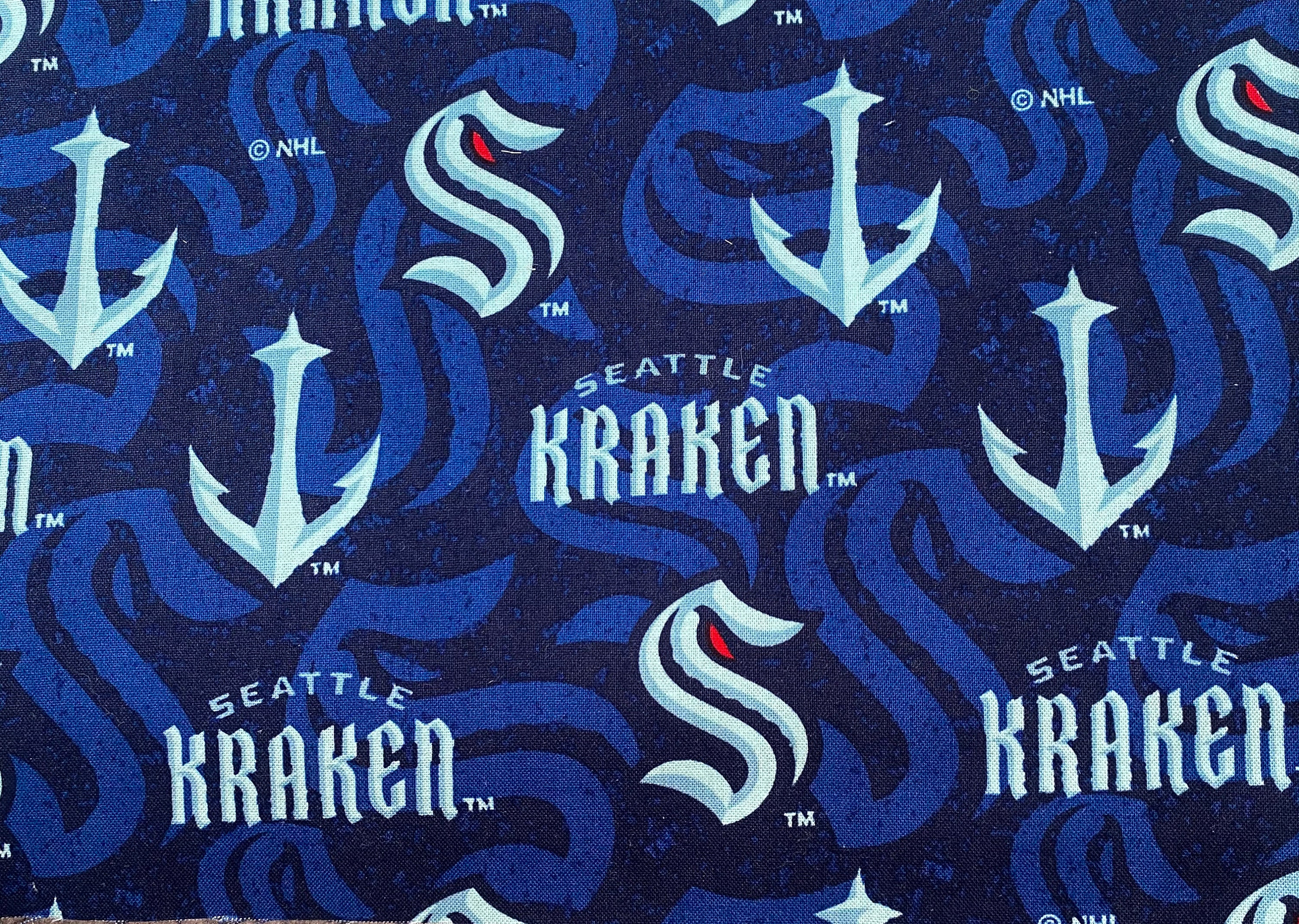 NHL Seattle Kraken Face Mask - Etsy UK