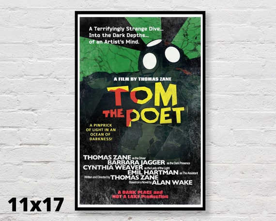 Thomas Zane Art Print Tom the Poet Inspired by Alan Wake | Etsy