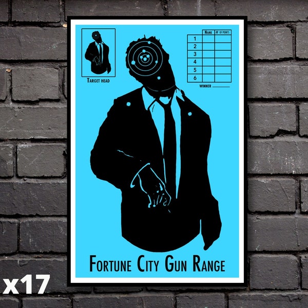 Shooting Range Poster - Etsy
