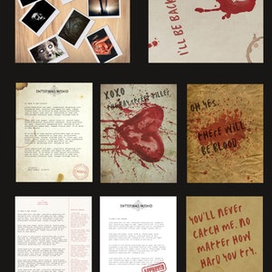 Case File Template Pack - 50+ Assets - Canva - Editable - Aged Paper ...