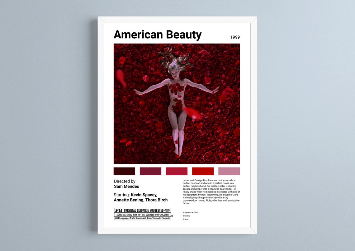 American Beauty | Mena Suvari | Sam Mendes | Small Printable Movie ...