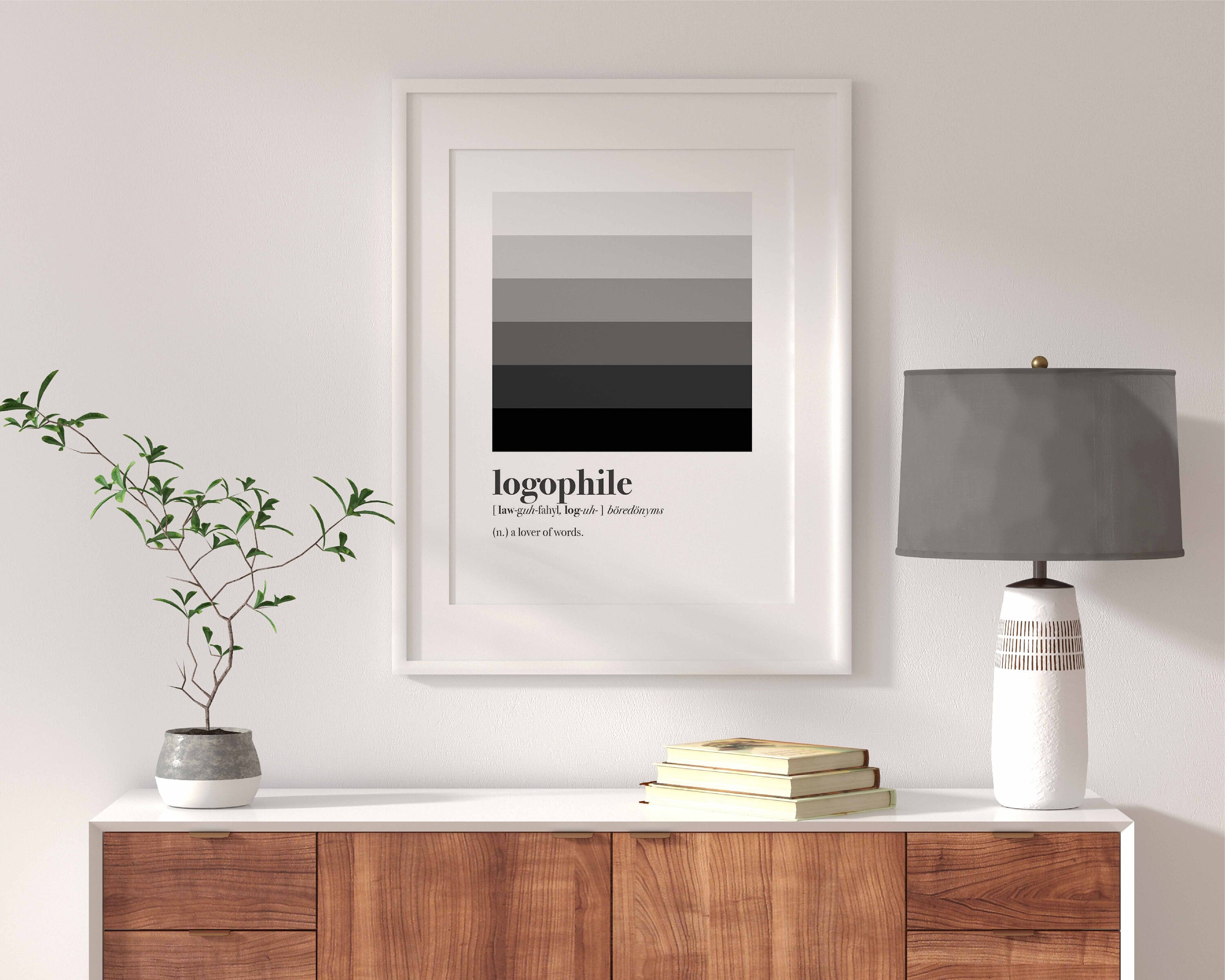 Logophile, Definition Print, INSTANT PRINTABLE DOWNLOAD, Dictionary ...