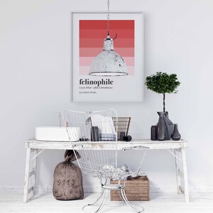 Felinophile, Definition Print, INSTANT PRINTABLE DOWNLOAD, Dictionary ...