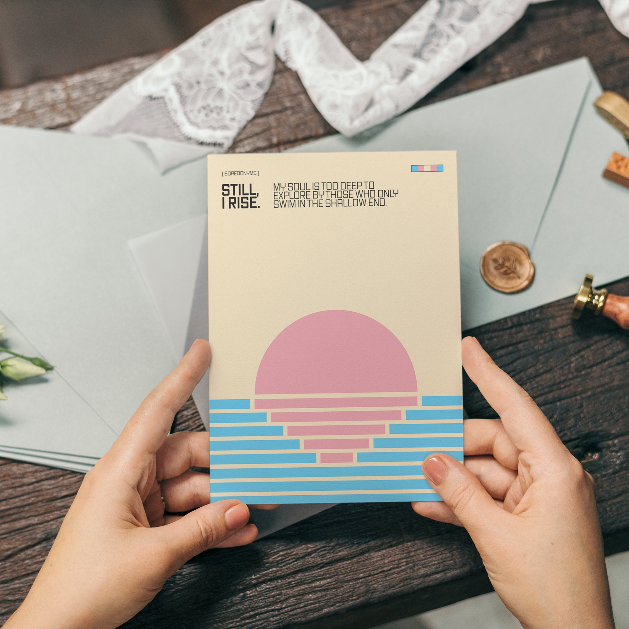 Still i rise, subtle trans pride, transgender poster, sunrise landscape ...