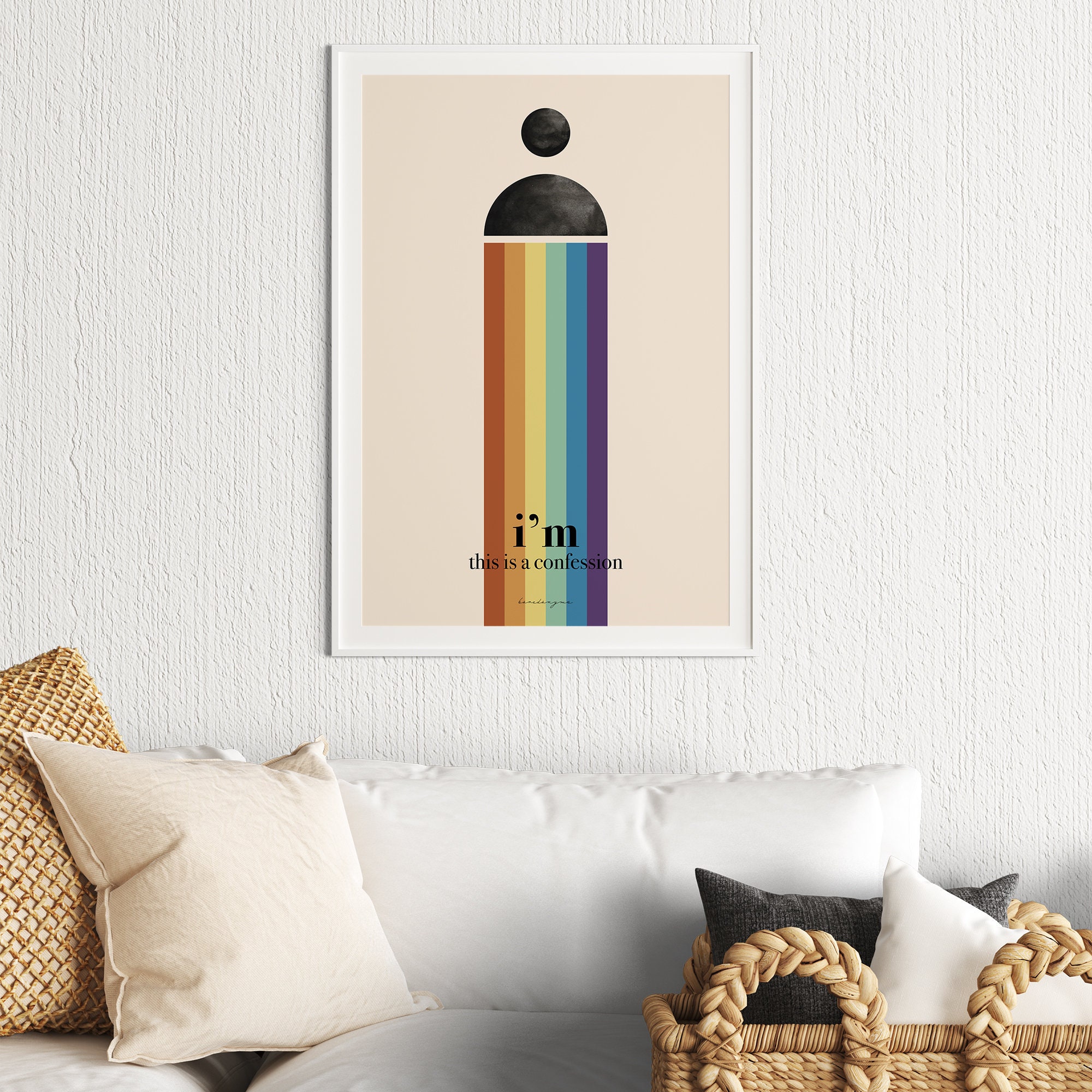 PRIDE Poster, Coming Out Ideas, LGBTQ+ Print, QUEER Wall Art, Gifts for ...