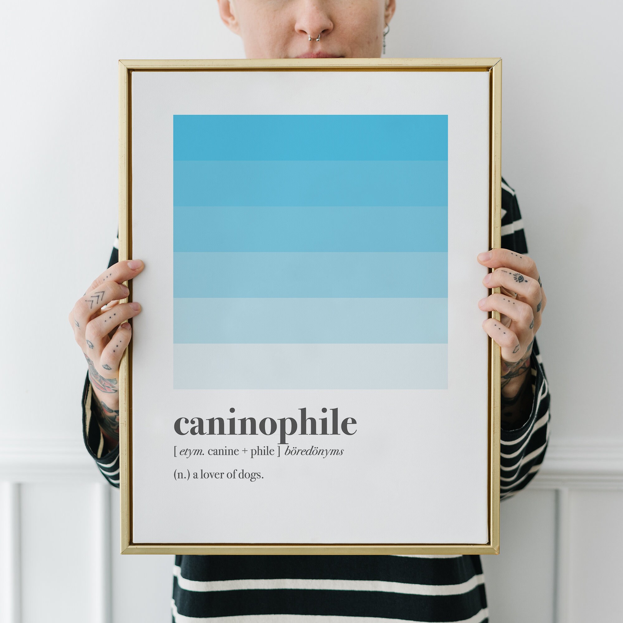 Caninophile Definition Print INSTANT PRINTABLE DOWNLOAD - Etsy