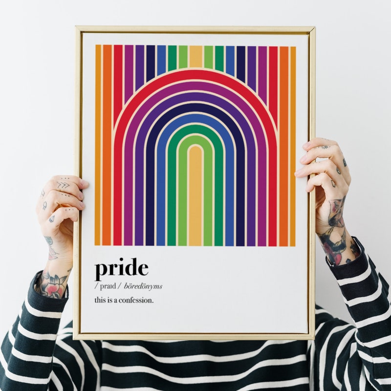 Gay Pride Poster - Etsy