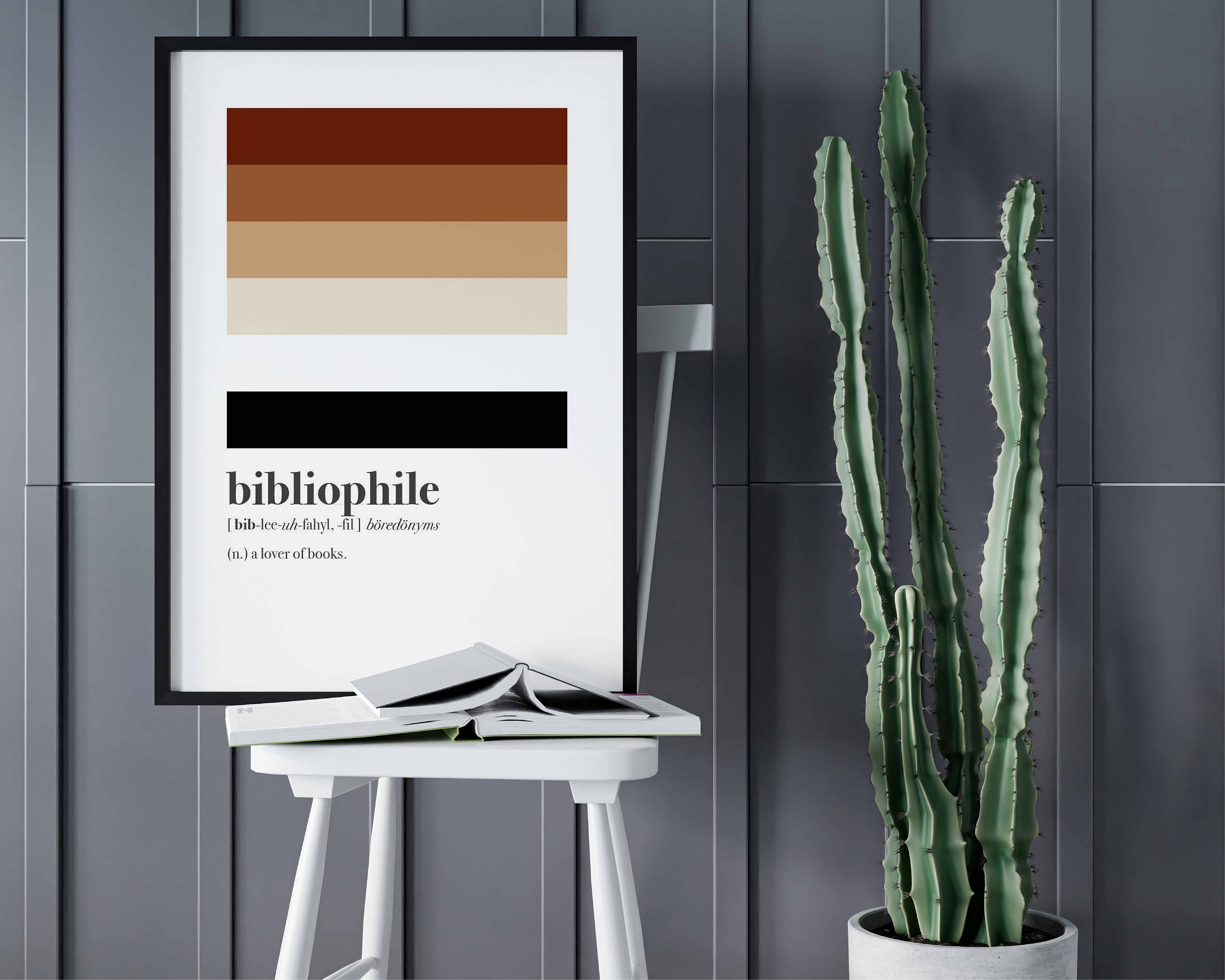 Bibliophile Definition Print INSTANT PRINTABLE DOWNLOAD - Etsy