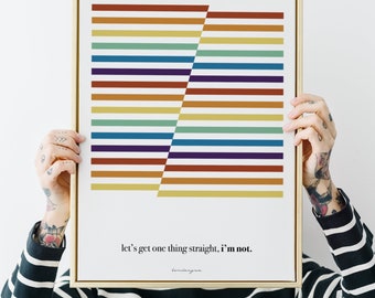 Pride Flag Figures Print LGBTQ Inclusive Pride Flag Colors - Etsy