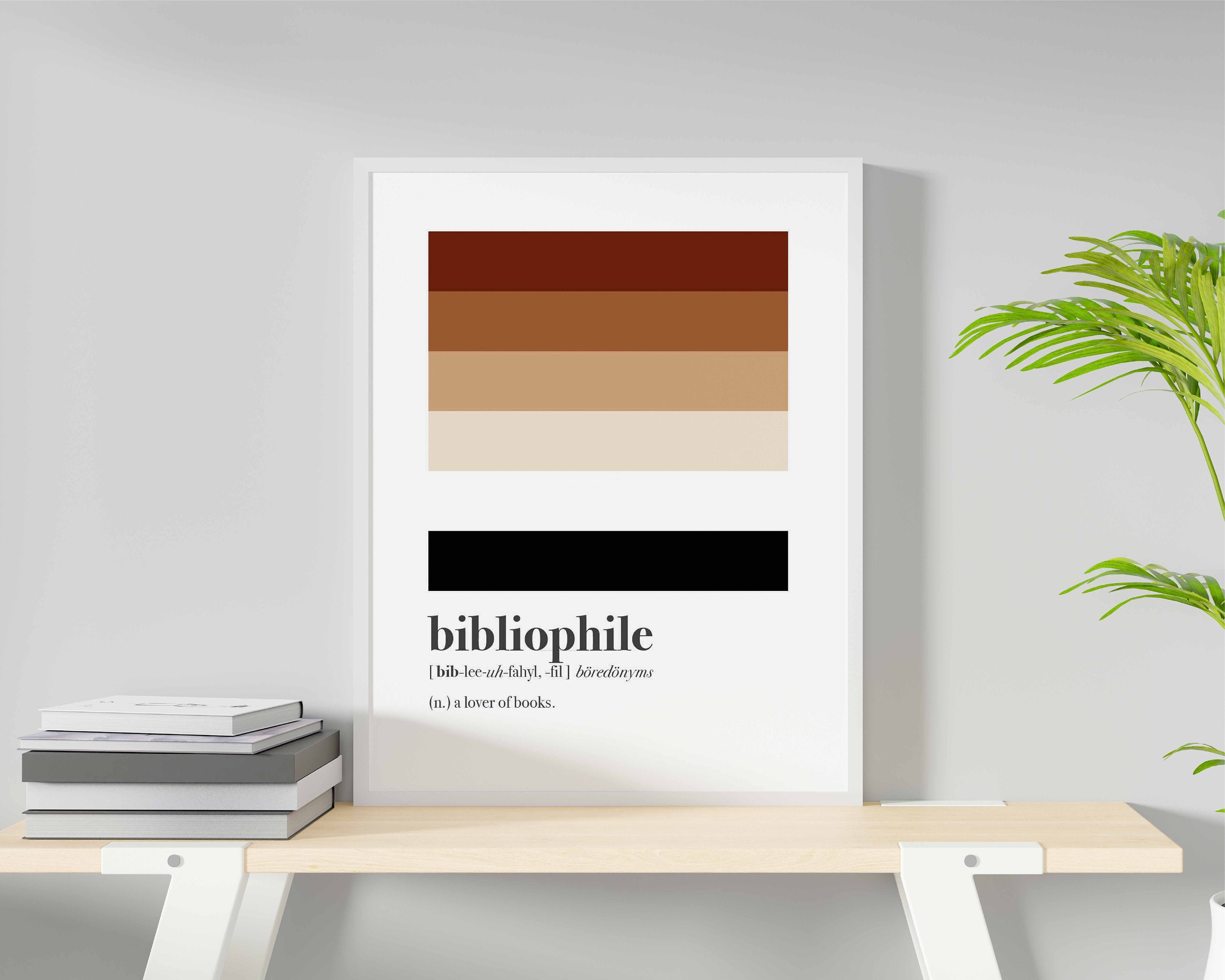 Bibliophile Definition Print INSTANT PRINTABLE DOWNLOAD - Etsy