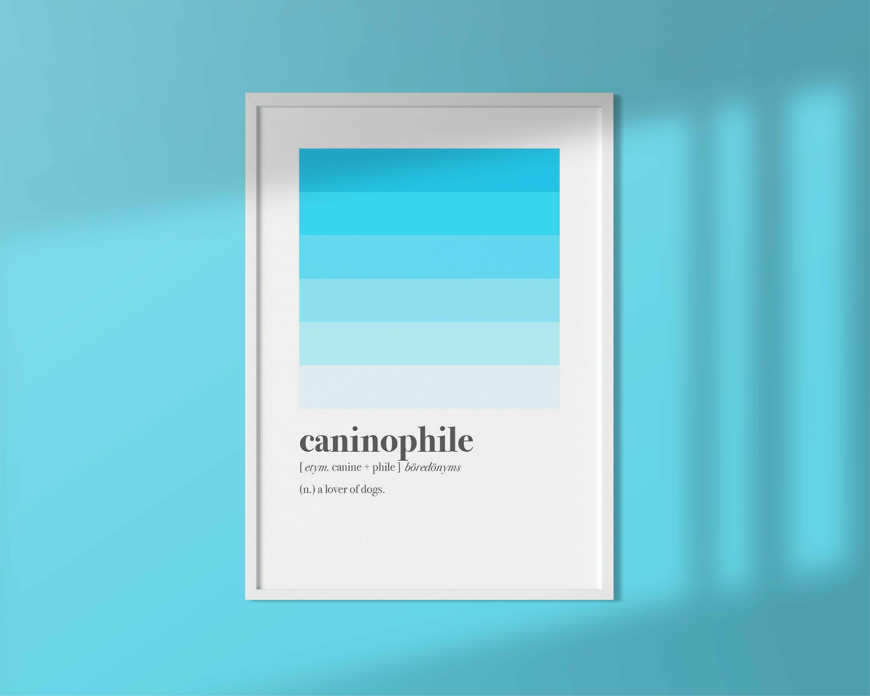 Caninophile Definition Print INSTANT PRINTABLE DOWNLOAD - Etsy