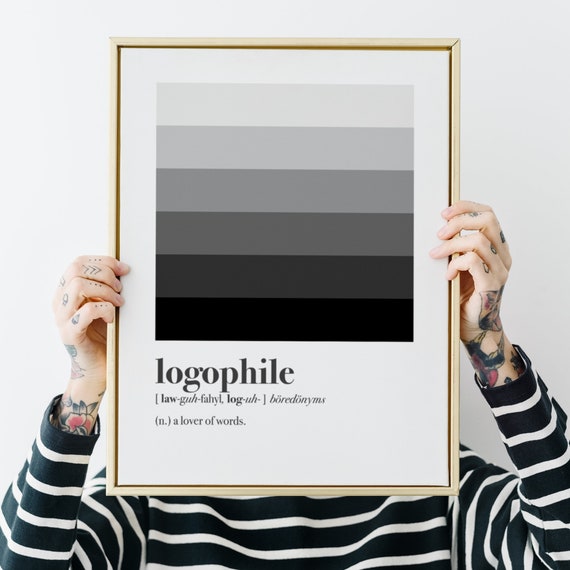 Logophile Definition Print INSTANT PRINTABLE DOWNLOAD - Etsy