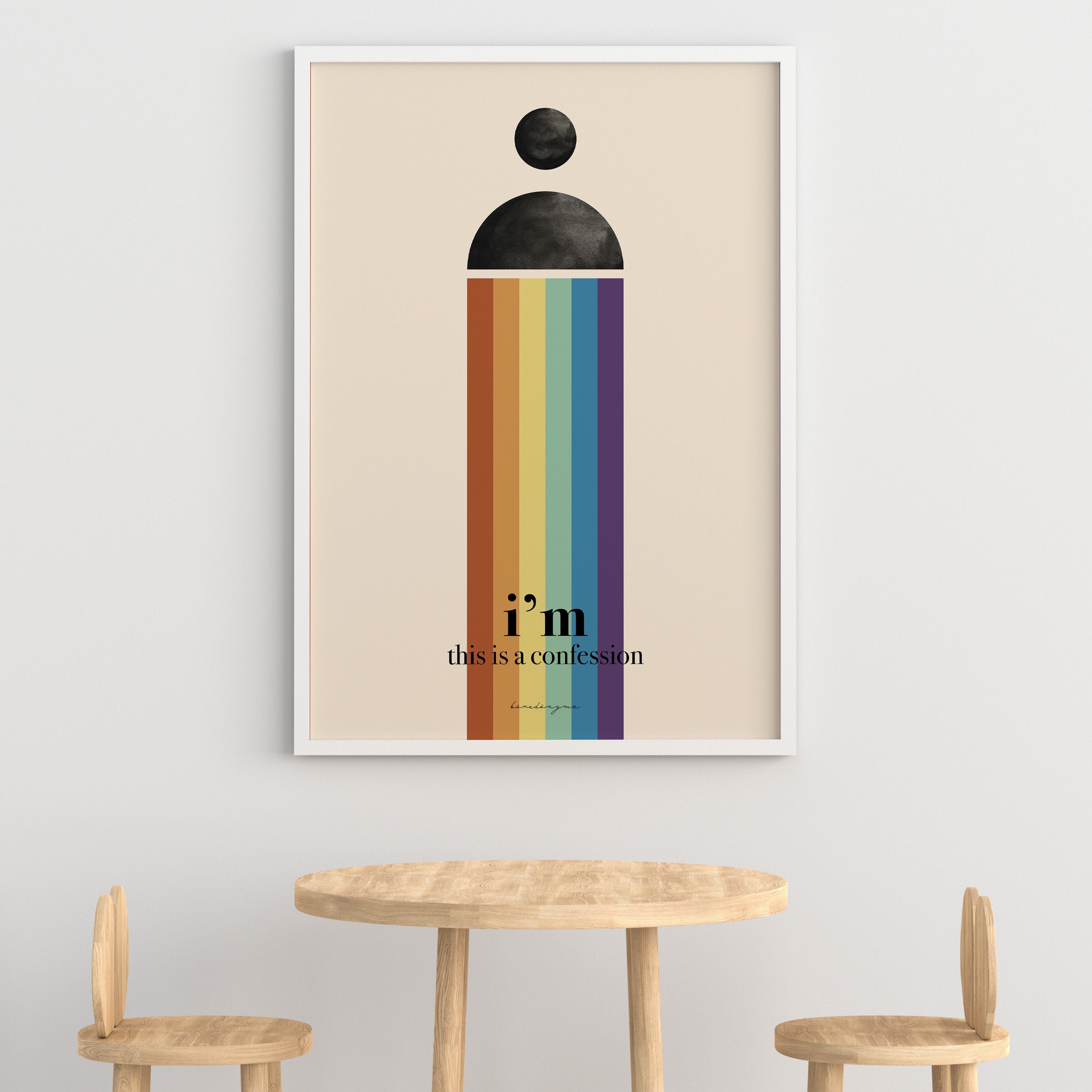 PRIDE Poster, Coming Out Ideas, LGBTQ Print, QUEER Wall Art, Gifts for ...