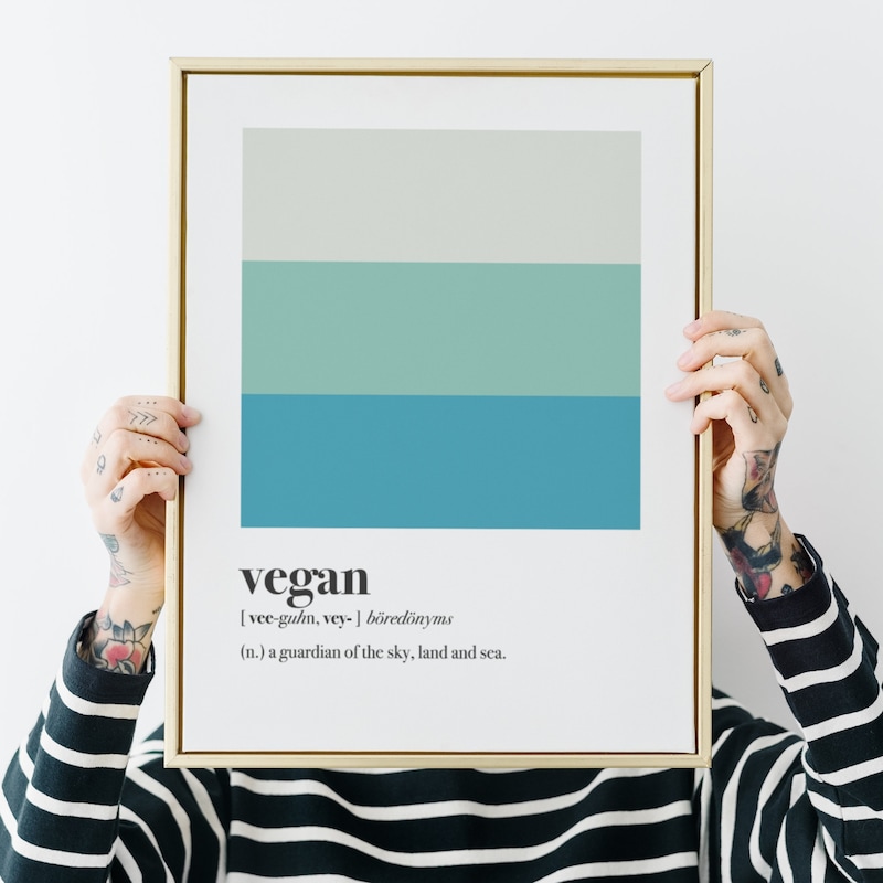Vegan Poster - Etsy
