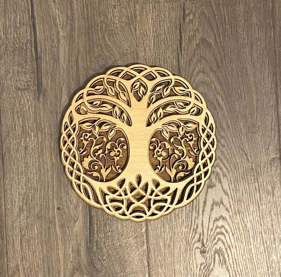 Tree of Life - Wood Art | Handcrafted Art | Uncommon Tree Art | 3D Art ...