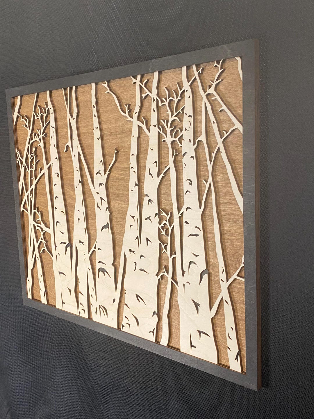 Birch Aspiration - Wood Art | Handcrafted Art | Uncommon Art | 3D Art ...