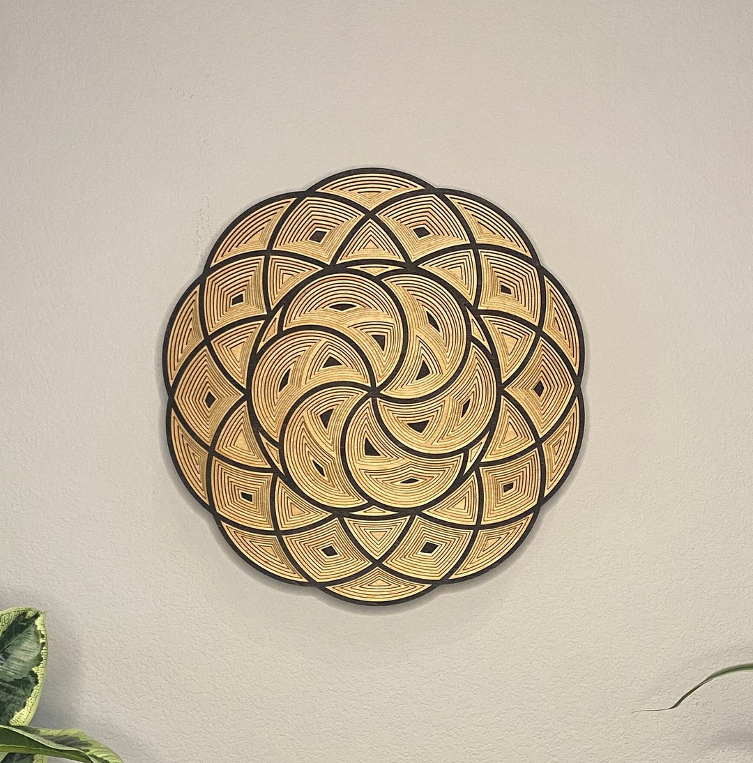 Swirl - Wood Art | Handcrafted Art | Uncommon Art | 3D Art | Unique ...