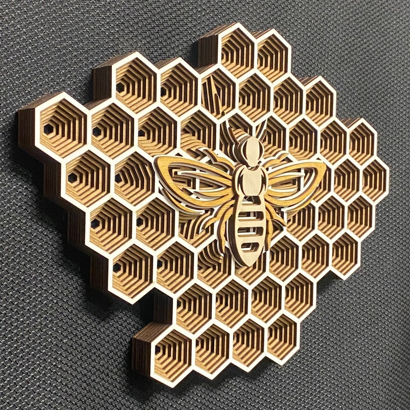 Honeycomb Wall Art - Etsy