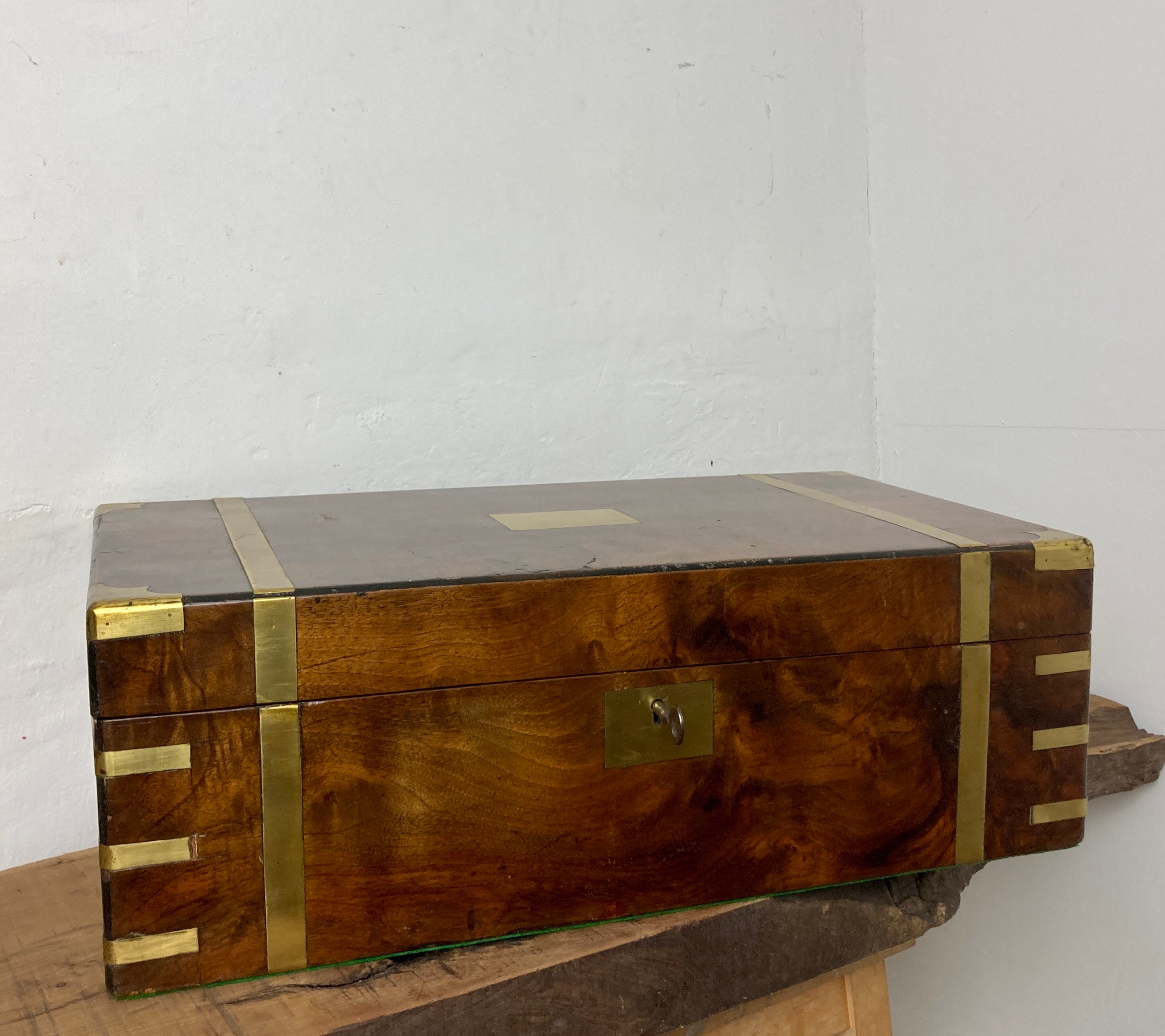 Antique Wooden Writing Box