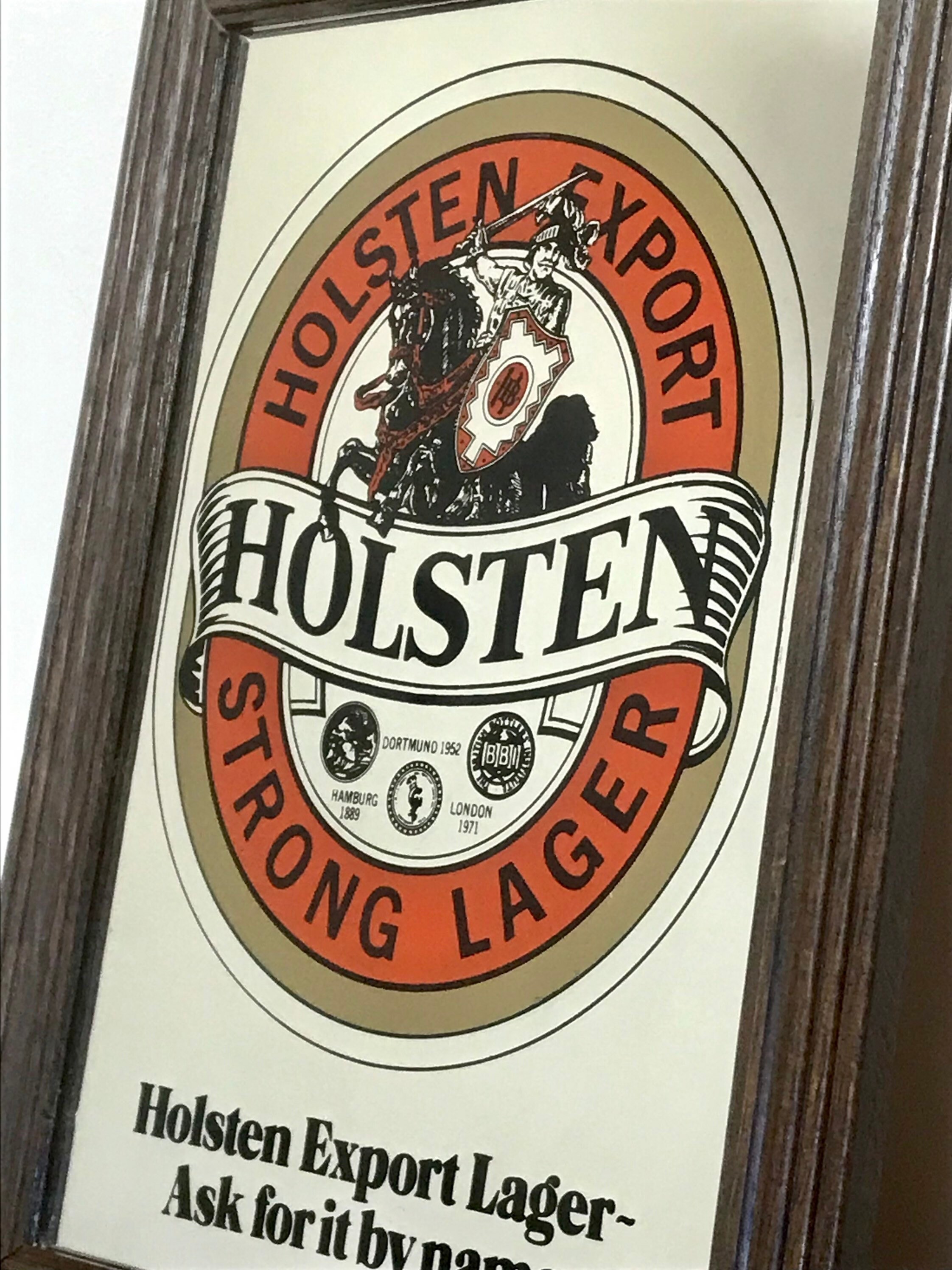 Holsten Export Vintage Mirror Lager Beer Germany Pub Mirror - Etsy UK