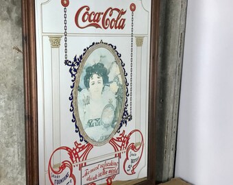 Coca Cola Vintage Mirror - Etsy