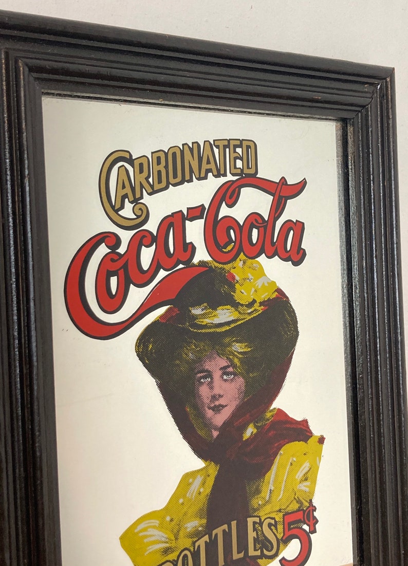 Vintage Coca Cola Mirror Soft Drink Advertising Collectibles - Etsy