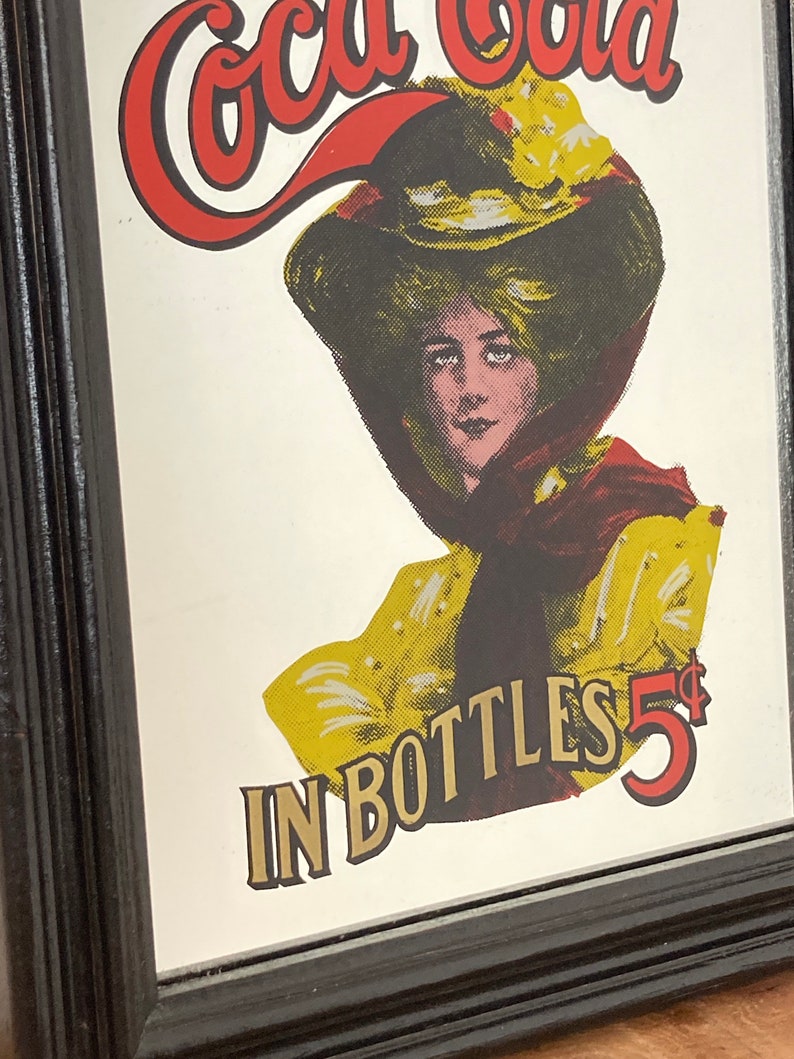 Vintage Coca Cola Mirror Soft Drink Advertising Collectibles - Etsy