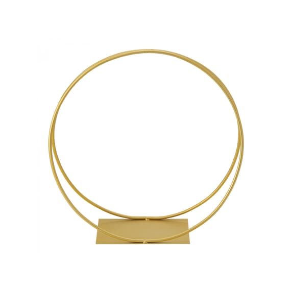 18 Gold Round Hoop Centerpiece Decorative Modern - Etsy