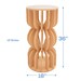 Slatted Plinth Pedestal Torus Collection Choose Your - Etsy