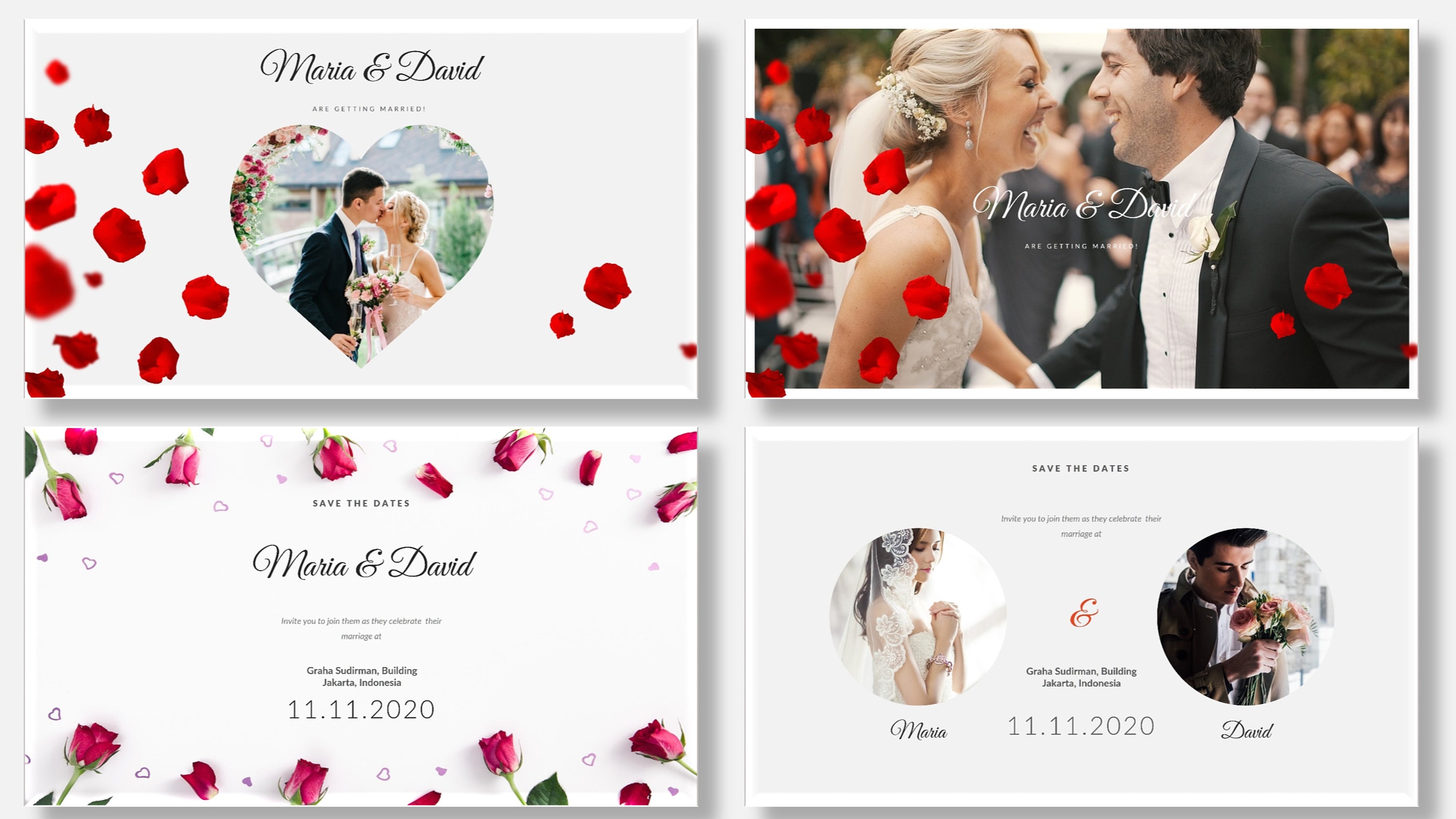 Wedding Slideshow Template, Wedding Photo Slide Show Video, Wedding ...