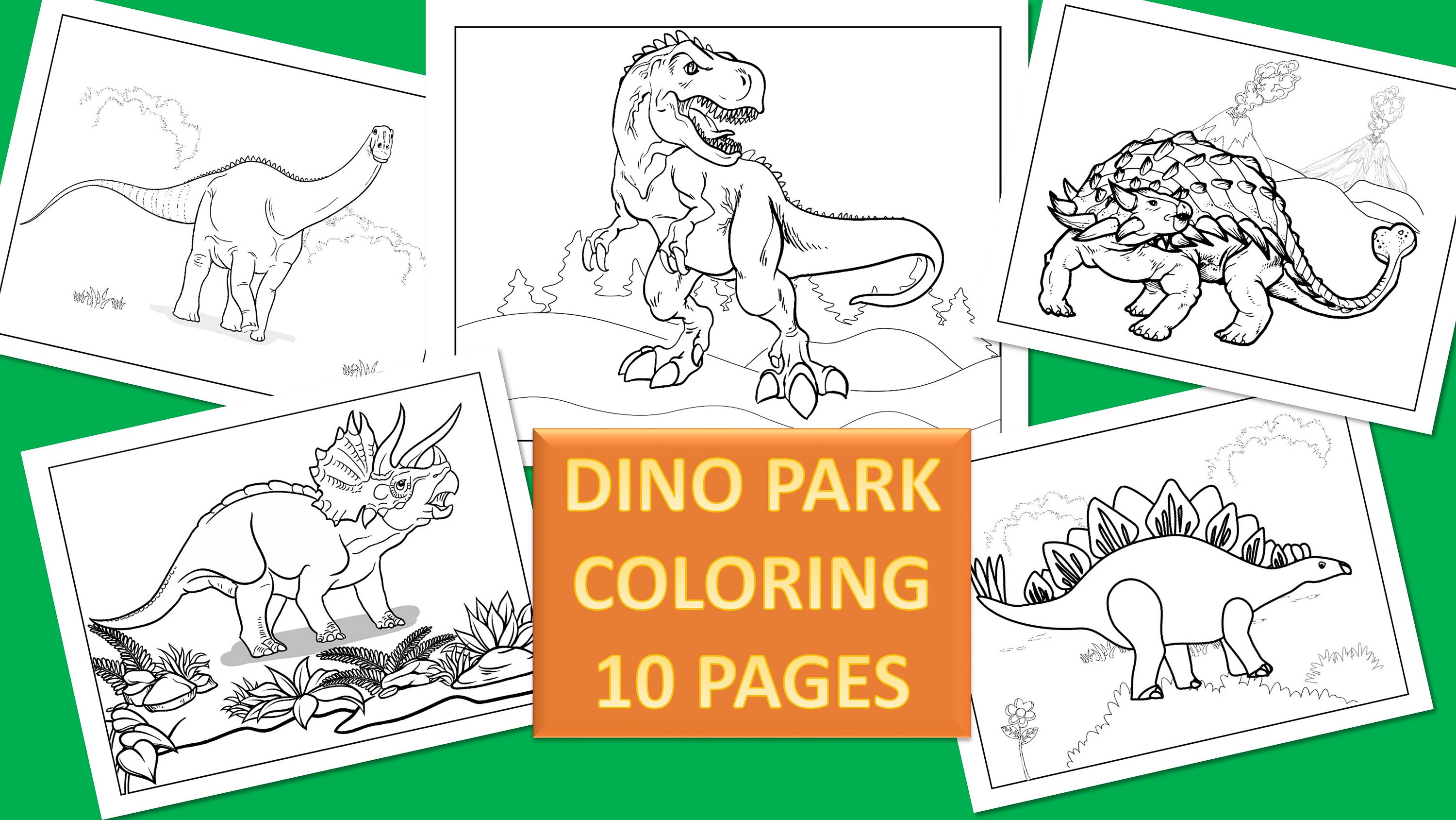 Dinosaur Coloring Pages for Kids, Dinosaur Printables, Dinosaur ...