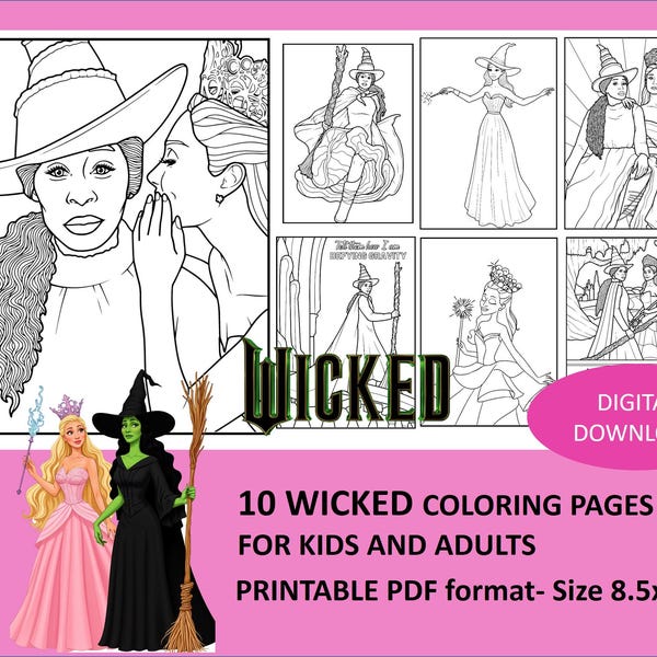 Wicked Clip Art - Etsy