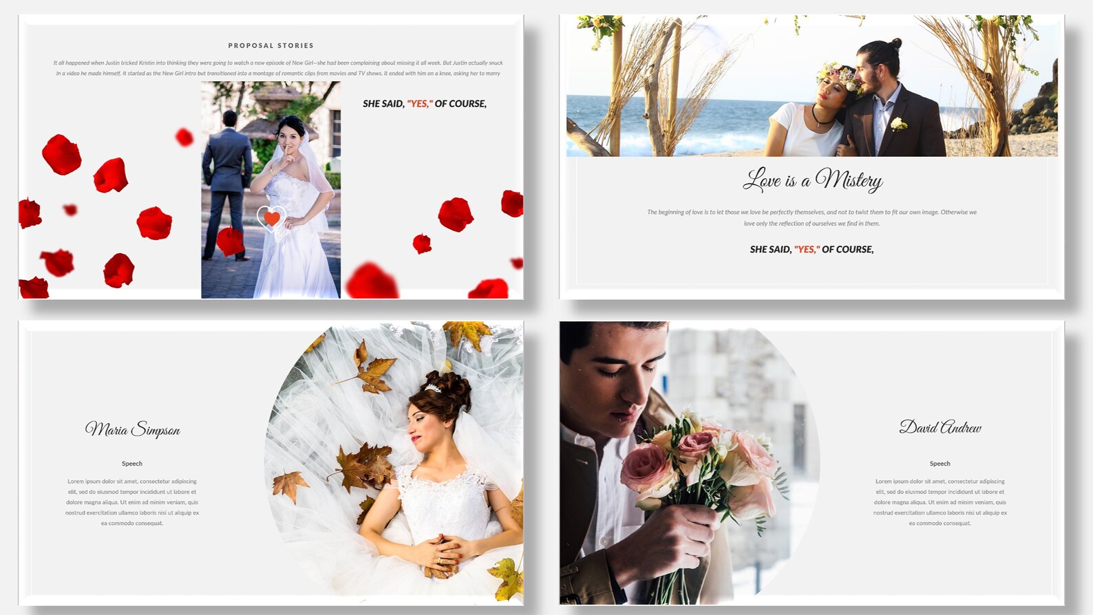 Wedding Slideshow Template, Wedding Photo Slide Show Video, Wedding ...