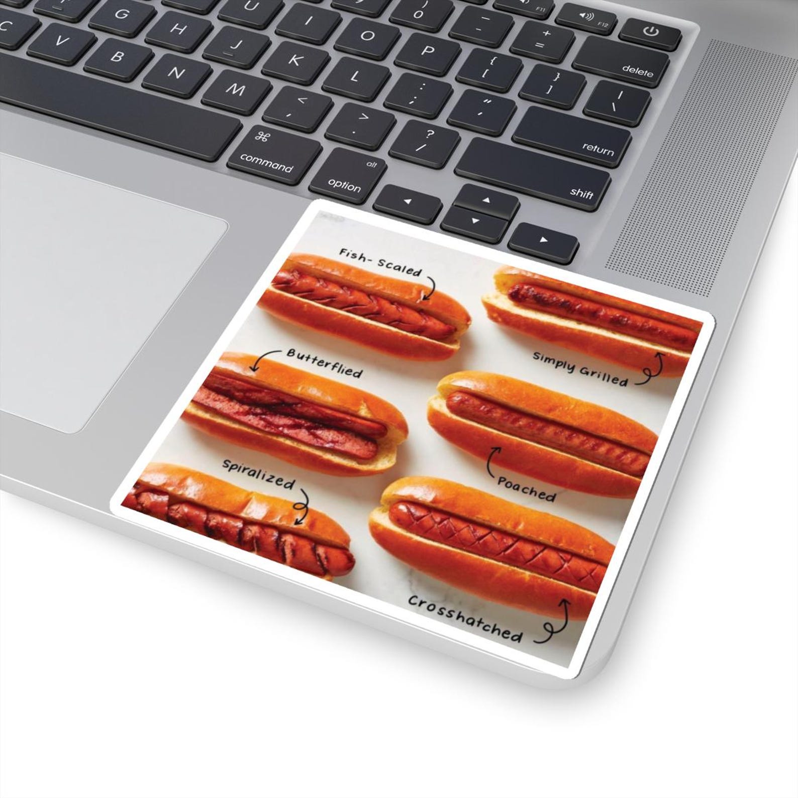 Hot Dog Stickers: Fun Food Decals, Kitchen & Laptop Decor - Etsy