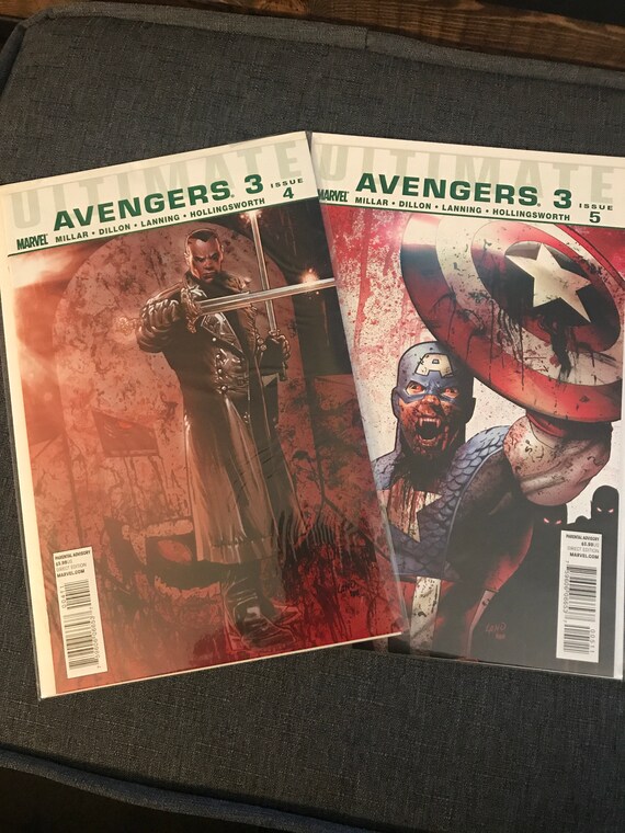 Avengers 3 set of 2 comic books | Etsy