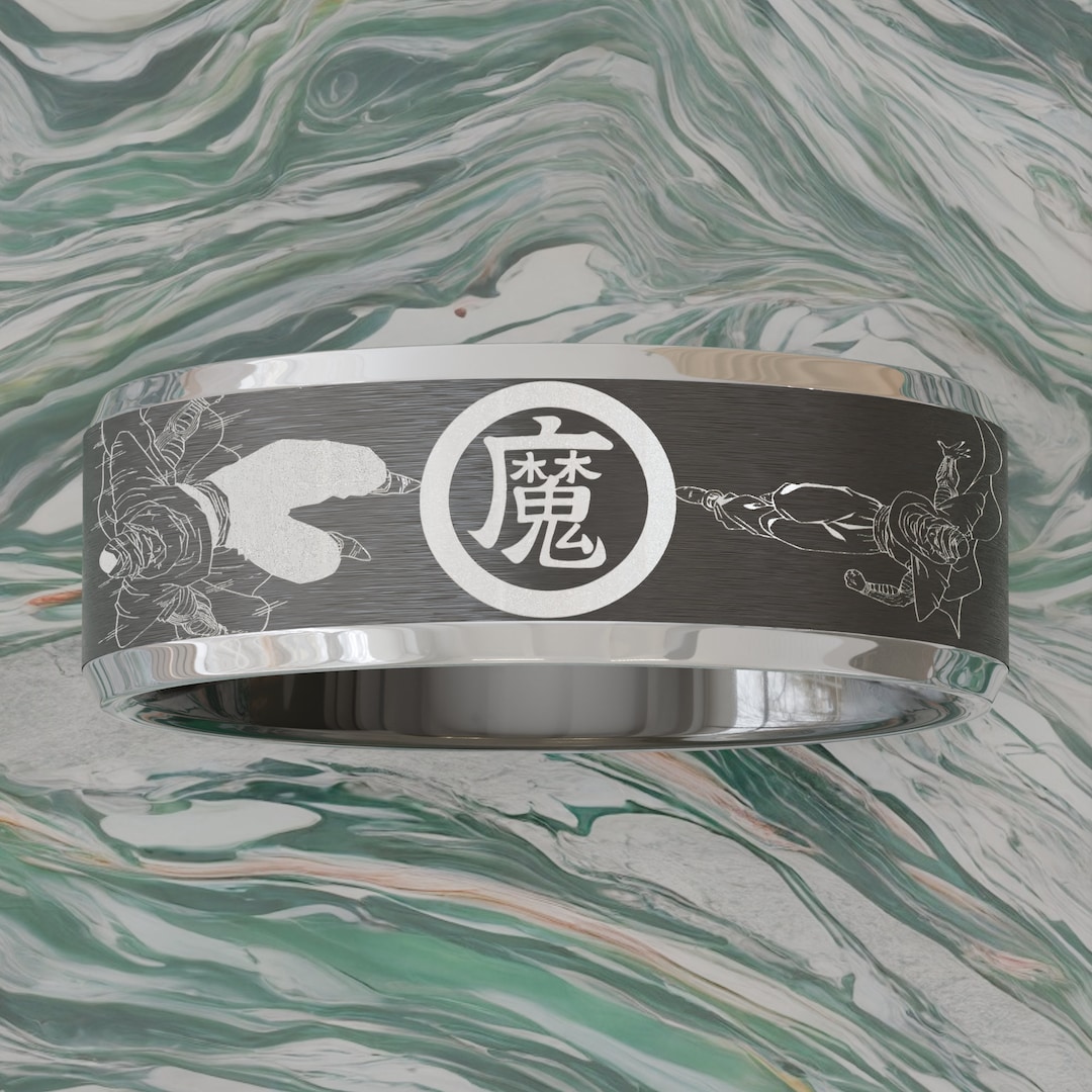 Piccolo From Dragon Ball Anime Manga Engraved Tungsten Ring 4mm 12mm - Etsy