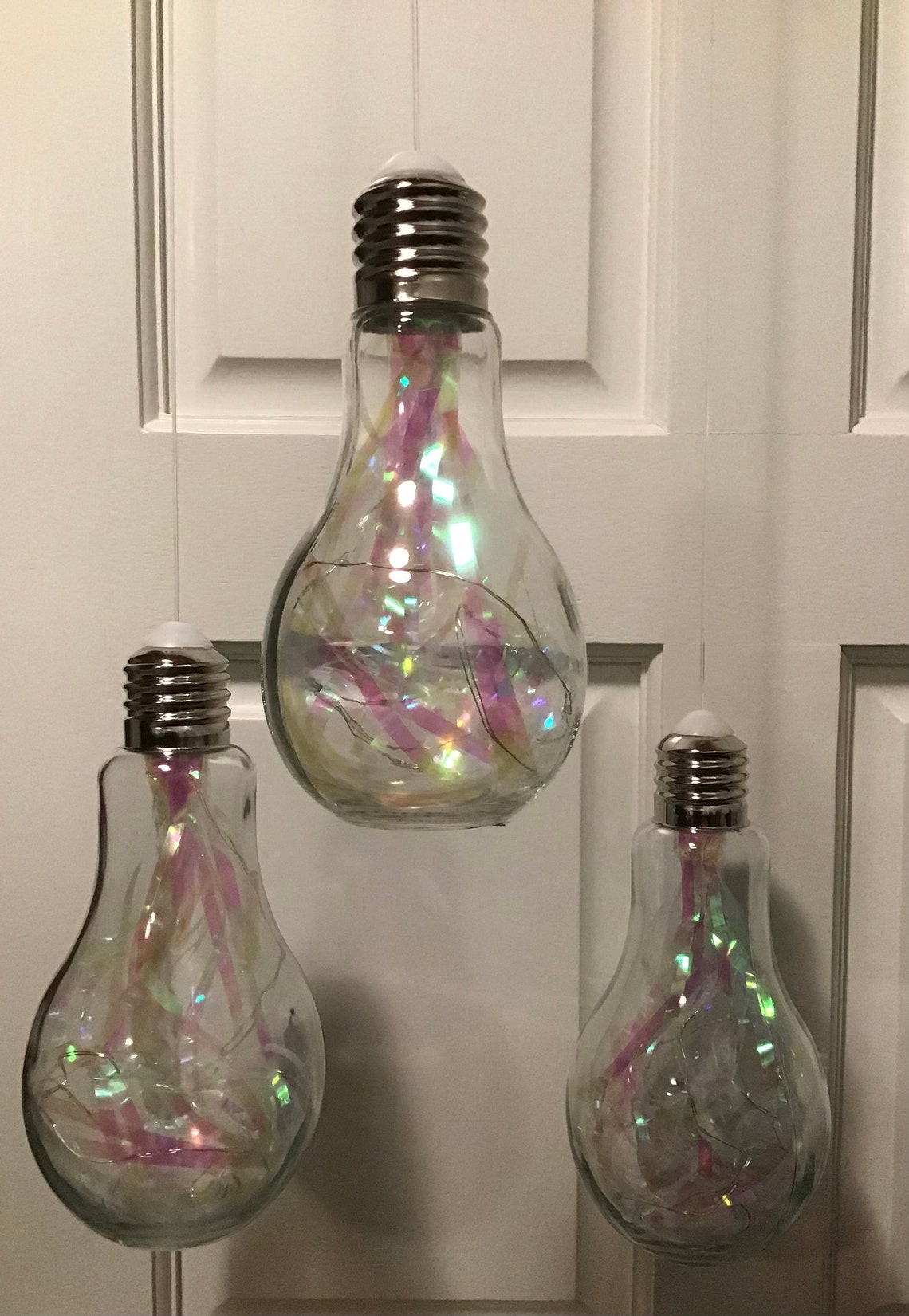 LED Light Bulb in Iridescent Colors, in 2 Different Sizes. - Etsy