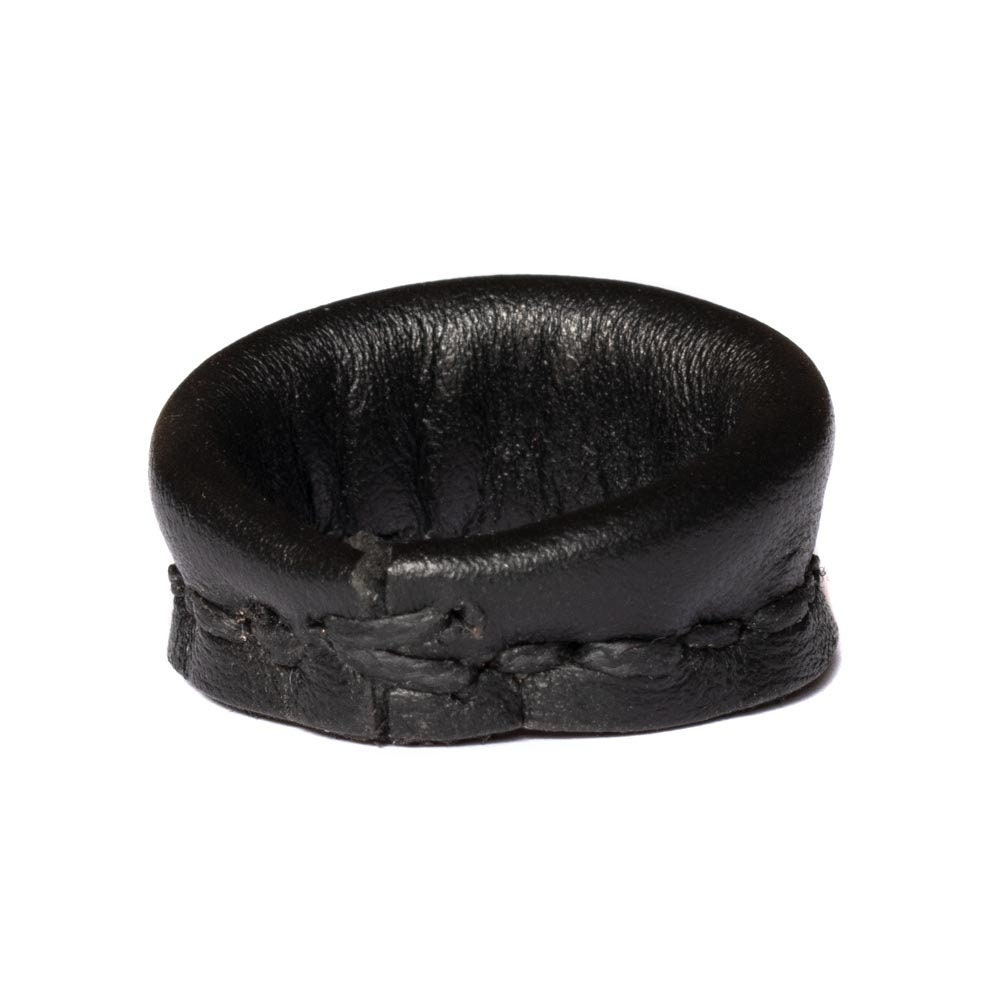 Black Leather Ring for Men Leather Ring for Women Handmade - Etsy