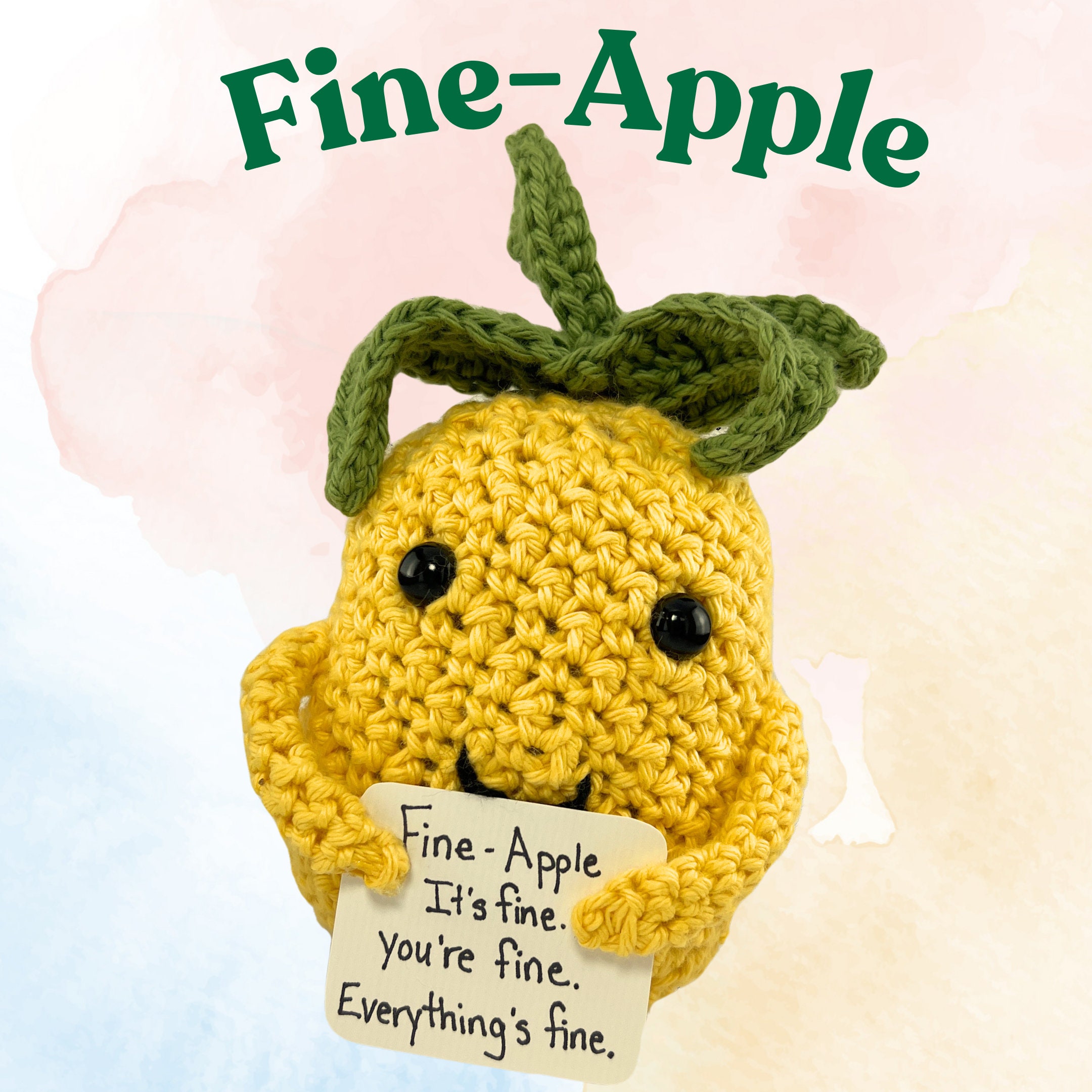 Pineapple / Fine-apple Crochet Pattern - PDF ONLY - Etsy