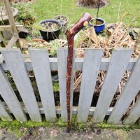 Hazel Walking Stick | Cane | Wood Hiking Cane | Natural Handmade ...