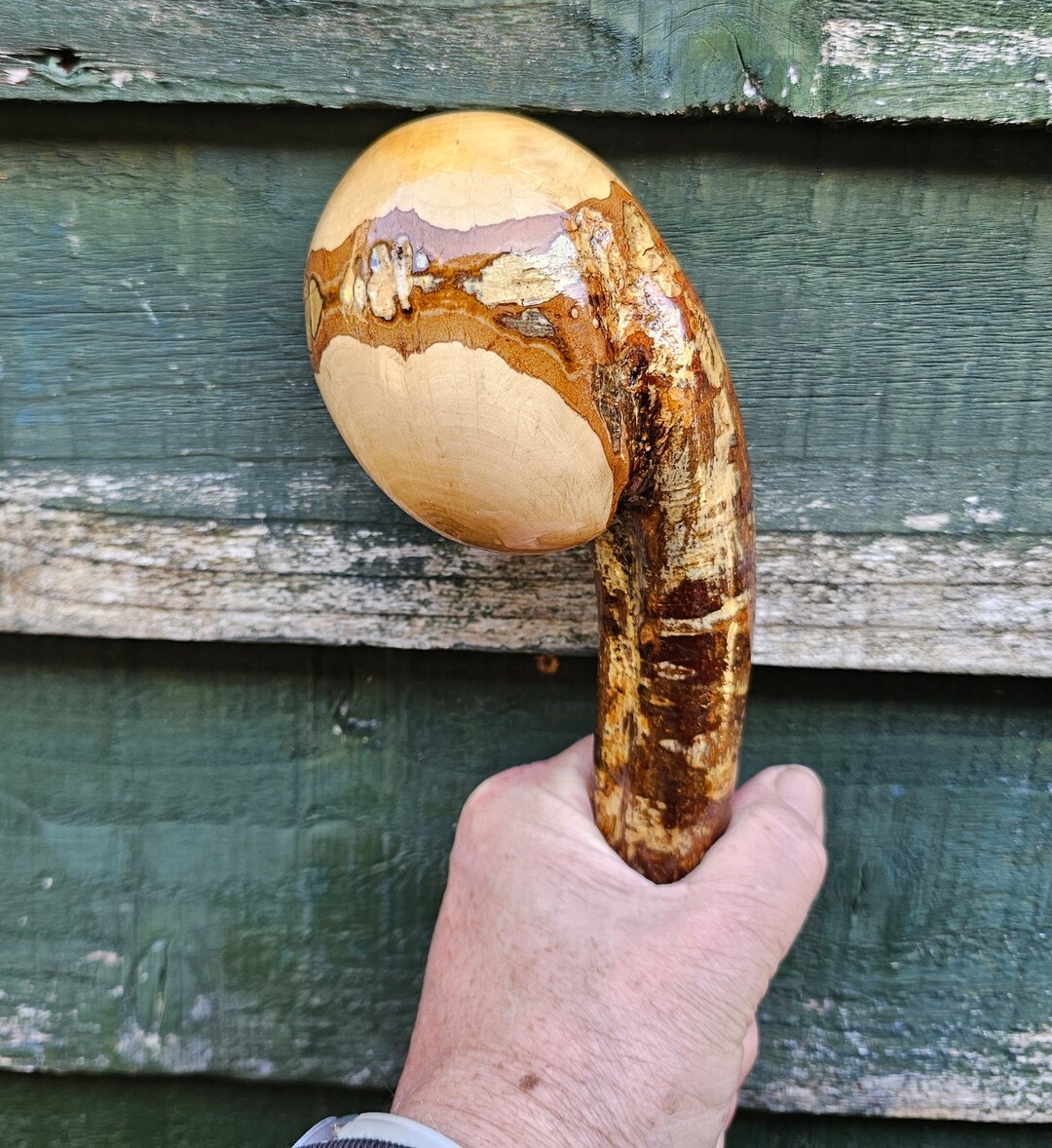 Irish Hazel Walking Stick Hand Crafted From Ireland - Etsy
