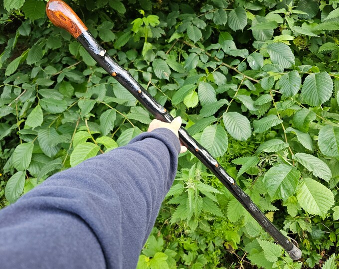 A Heavy Irish Blackthorn Walking Stick Hand Crafted From Ireland - Etsy