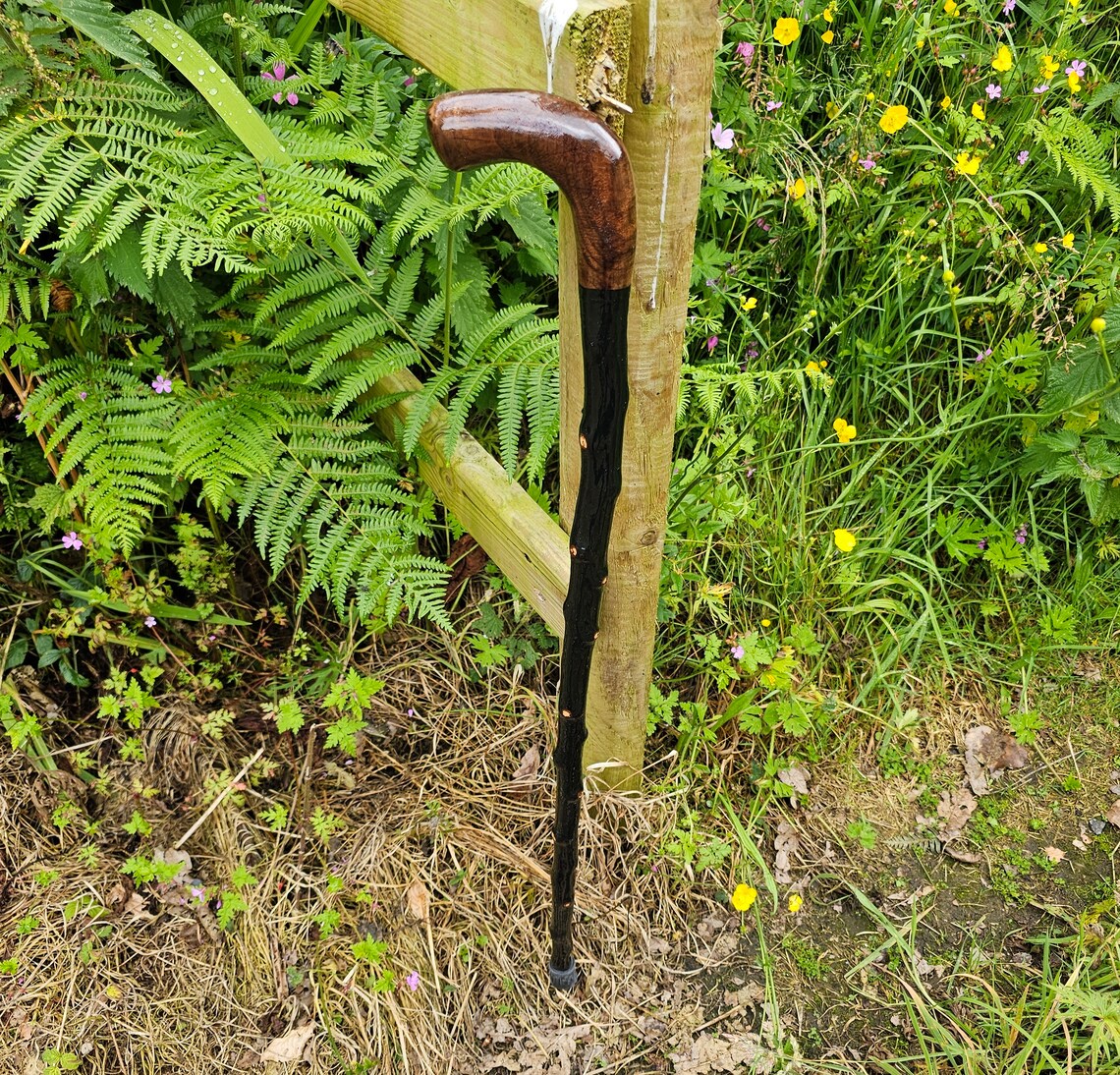 Irish Blackthorn Walking Stick Hand Crafted From Ireland. - Etsy