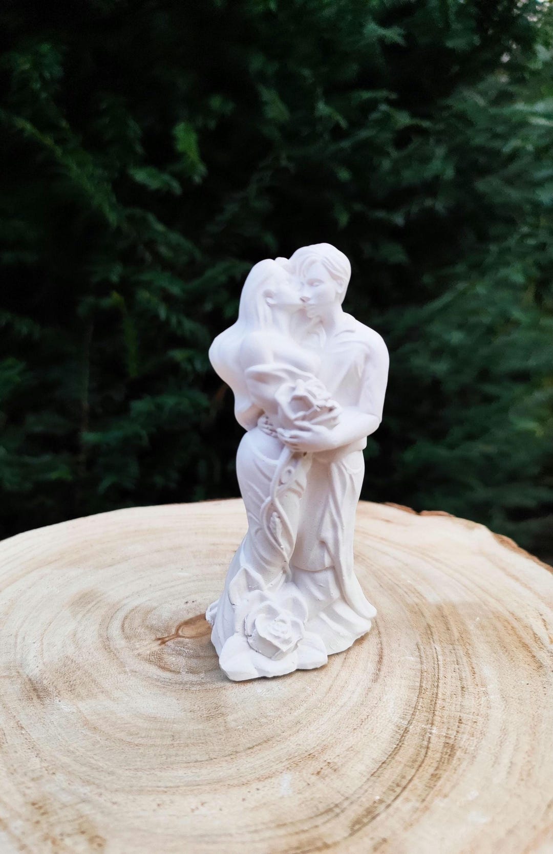 Bridal Couple, Wedding Couple, Plaster Figure, Wedding Gift, Guest Gift ...