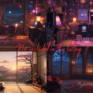 ANIMATED BACKGROUND | Haunted Halloween Library | Lofi Cozy Halloween ...